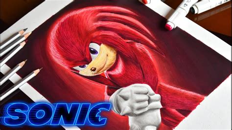 Como Dibujar A Knuckles The Echidna De Sonic La Pelicula 2020 Drawing My Xxx Hot Girl