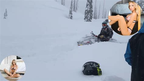 Snowmobiling Crazy Deep Snow Eporner