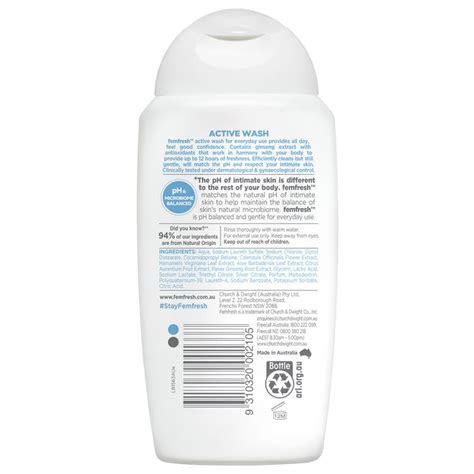 Buy Femfresh Deodorising Wash 250ml Online At Chemist Warehouse®