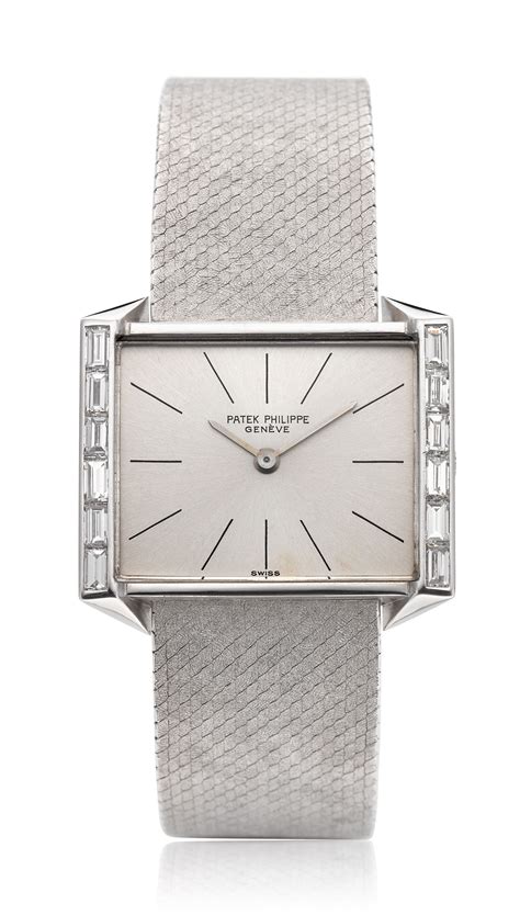 Patek Philippe 18k With Diamonds Ref 35062 Christies