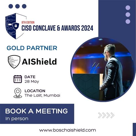 Aishield On Linkedin Aishield Cybersecurity Innovation Cisoconclave Ai Dataprotection…