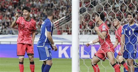 K리그1 득점 1위 전진우 A매치 2경기 만에 데뷔골 폭발