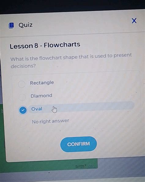 Q Quiz Lesson 8 Flowcharts What Is The StudyX