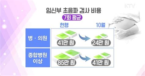 다음 달부터 임신부 초음파 검사 건보 적용