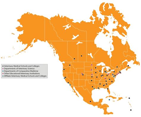 Charting Your Path Us Vet Schools Map