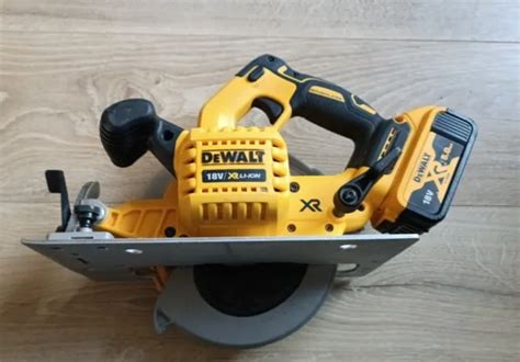 DEWALT DCS570 18V XR Brushless Circular Saw with 1x5.0ah battery £159. ...