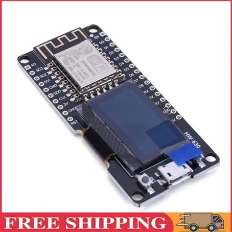 For Wemos Nodemcu Esp8266 Wifi Module 096 Inch Oled Display Cp2102