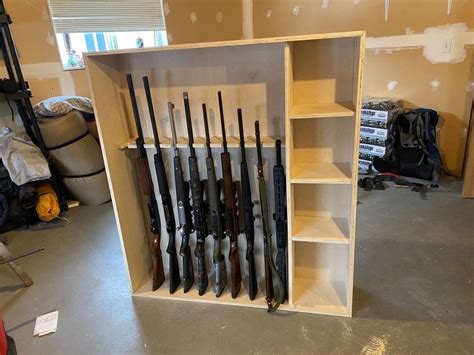 Build Your Own Gun Cabinet Northern Rifle