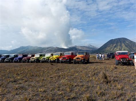 Touring Jeep East Java Editorial Stock Image Image Of Weather 262754069