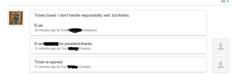 Best Ticket Follow Up Ever Water Cooler Spiceworks Community