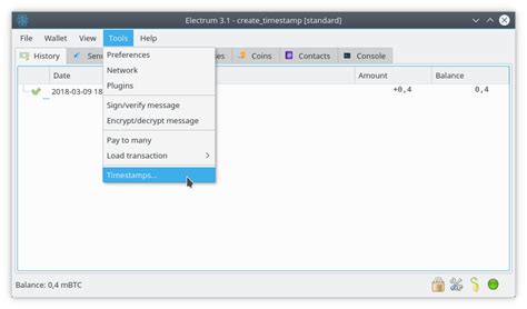Opentimestamps Meets Electrum Eternity Wall Blog