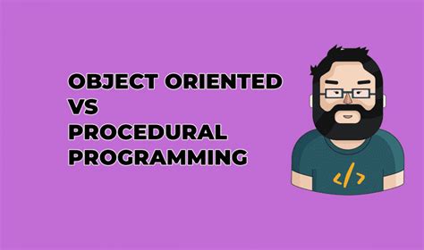 object oriented programming vs procedural programming