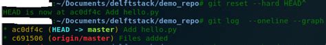 Deshacer Git Pull Delft Stack