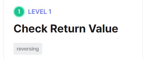 [dreamhack] check return value