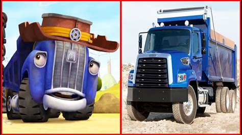 Trucktown Characters In Real Life Part 3 Cartoon Characters Cartoon