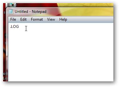 How To Create A Basic Log File Or Diary With Notepad