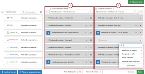 Passo 4 Mapeando Dados Para Os Widgets Cx Qualtrics Pt Br
