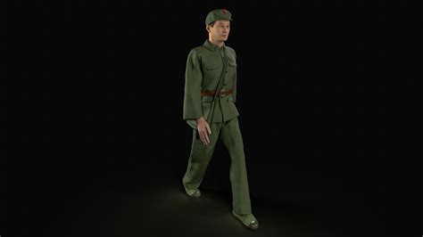 Chinese Character 3d Model By Huang9527