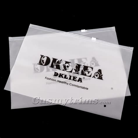 Custom Ziplock Bags For Clothes With Printed Logo