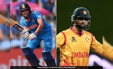 India Vs Zimbabwe Live Score 1st T20i Shubman Gill Opts To Bowl 3