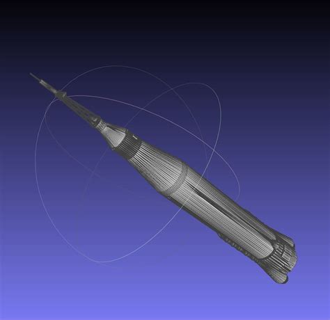 Mercury Atlas Lv 3b Printable Rocket Model 3d Model 3d Printable Cgtrader
