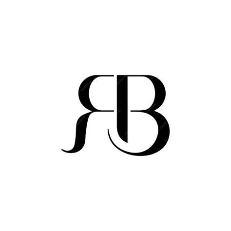 Premium Vector Rb Initials Logo Design Initial Letter Logo Creative