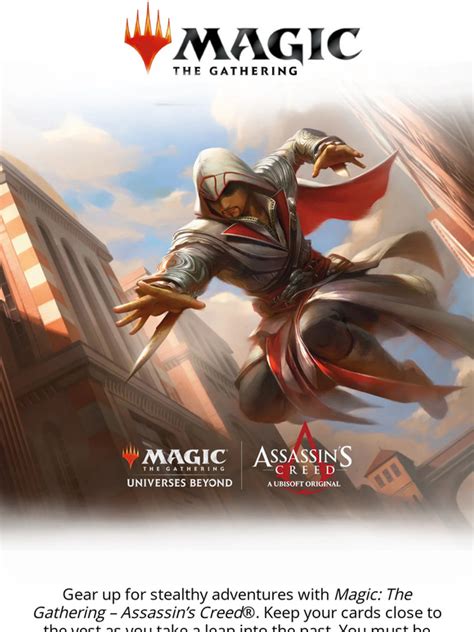 Magic The Gathering Sneak Peek Assassins Creed Magic 🏹 Milled