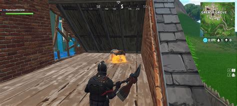 Fortnite Coffres à Greasy Grove fouiller Breakflip