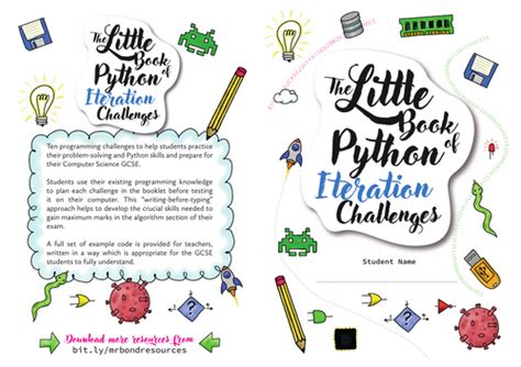 The Little Book Of Python Iteration Challenges Teaching Resources