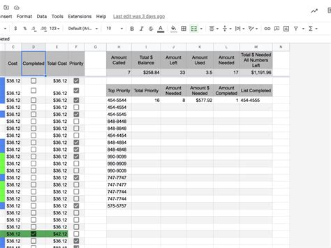 A Microsoft Excel Google Sheets Automated Sheet Containing Formulas Macros Upwork