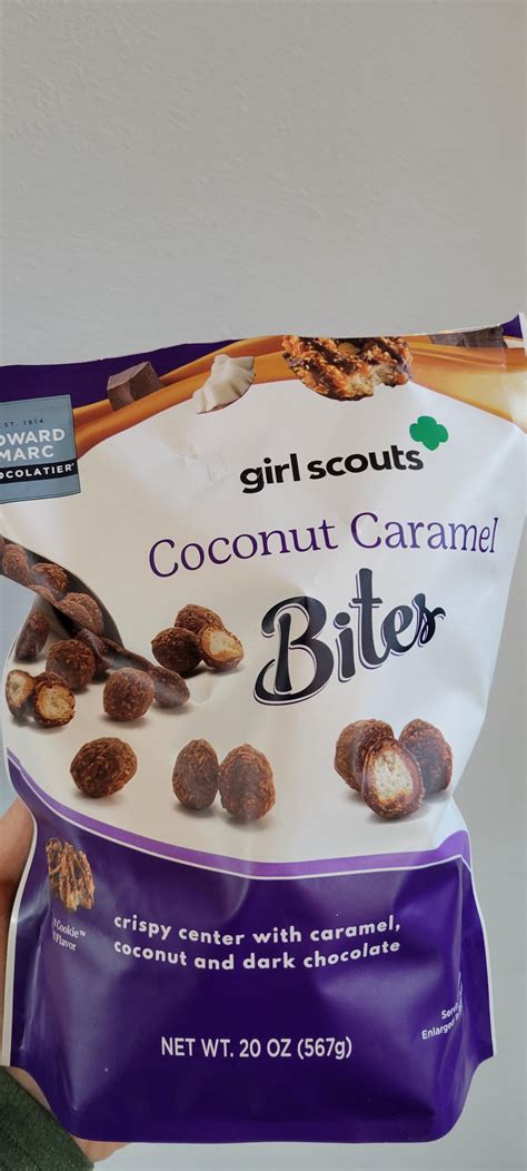 Girl Scout Coconut Caramel Bites Better Than Actual Samoas Rcostco