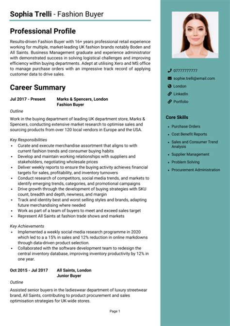 3 Procurement CV Examples Guide Get Hired Quick