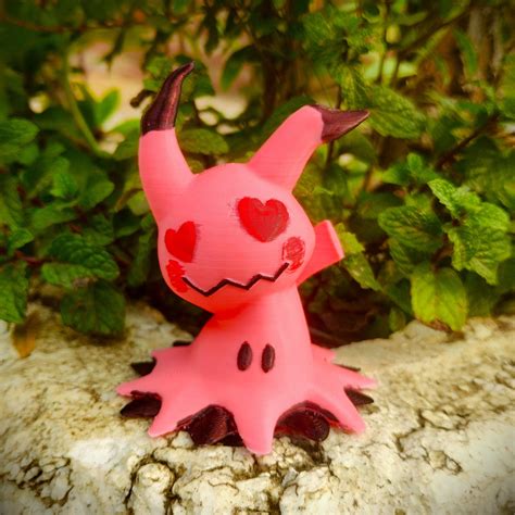 Valentines Special Mimikyu 3d Model 3d Printable Cgtrader
