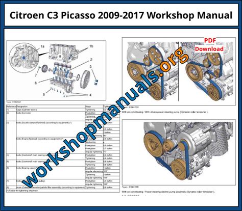Citroen C3 Picasso Workshop Repair Manual 2009 2017 Download Pdf