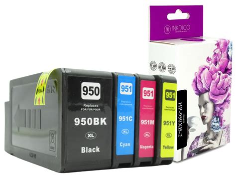 Zamiennik Zestaw Tuszów CMYK XL XL INKDIGO do drukarek HP