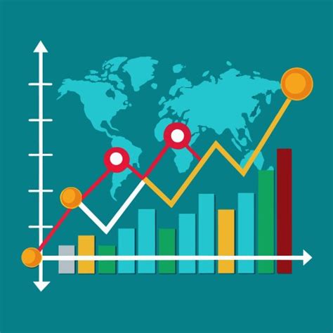 Gdp Growth 51454292 Royalty Free Vector Vectorstock