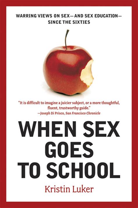 When Sex Goes To School Warring Views On Sex And Sex Education Since