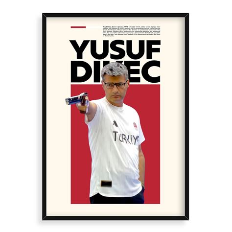 Yusuf Dikec Olympics Sports Poster High Resolution Soccer Fan T