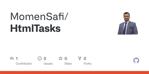 GitHub MomenSafi HtmlTasks