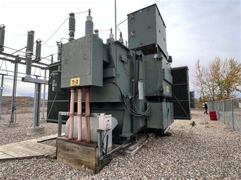 25 33 33 41 67 Mva 132000 Primary 13800 Secondary Ferranti Packard 25 Substation Transformer