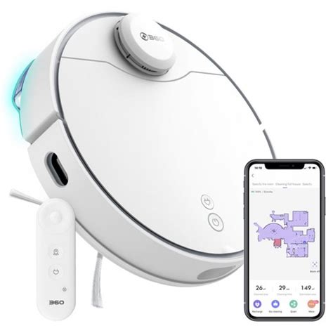 360 S9 Lds Lidar Intelligent Robot Vacuum Cleaner Eu Plug Geekmaxi Com