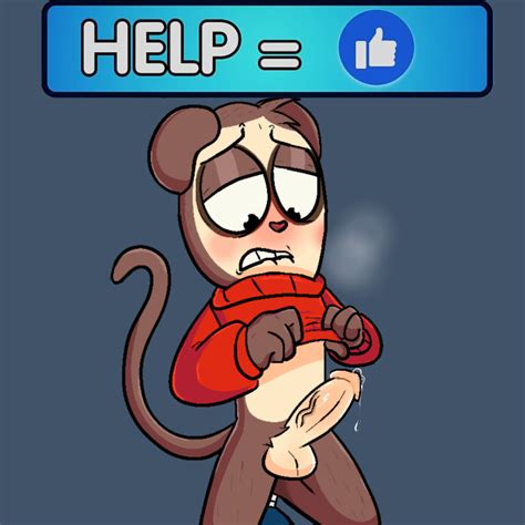 Rule 34 Ankifun Blush Brown Hair Ejaculation Erection Genital Fluids