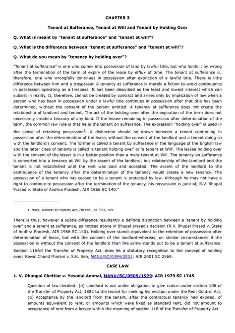 Lease Licences Rent Control And Slum Clearance In Delhi Chapter 3