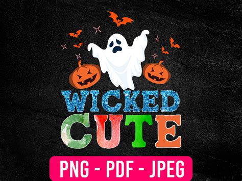 Wicked Cute Sublimation Design Graphic By Manzuara Design · Creative Fabrica