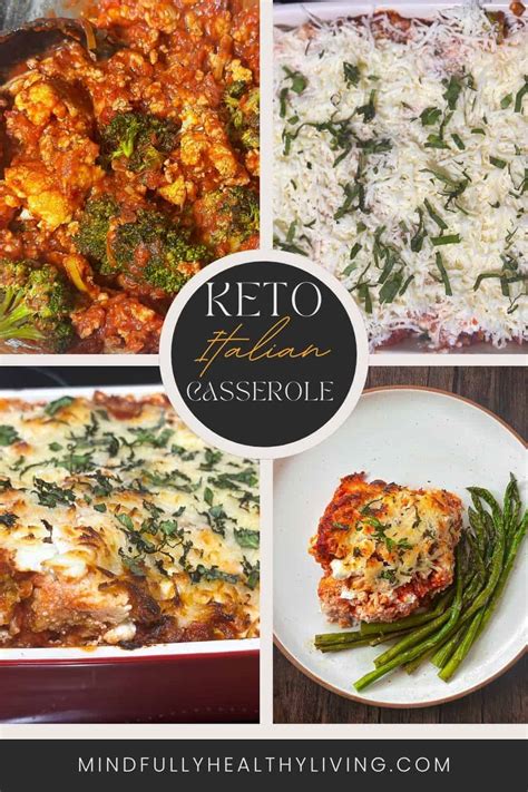 Keto Italian Ground Turkey Broccoli Casserole Mindfully Healthy Living