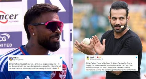“most Selfish Captain” Fans React To Irfan Pathans Indirect Dig At
