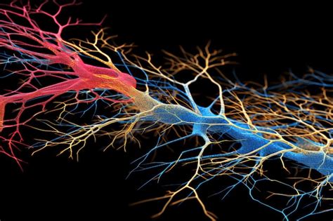 Premium Ai Image Neural System Brain Spinal Cord Nerves Illustration