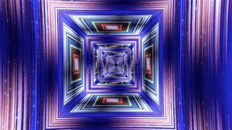 Abstract Technology Background Computer Graphics Cyberspace Cable Stock Illustration