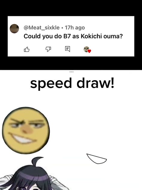 kokichi ouma! enjoy your drawing@Guest12skipafew100 - YouTube