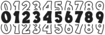 BFC Neon Stacked Regular Otf 400 Font Decorative Display What Font Is